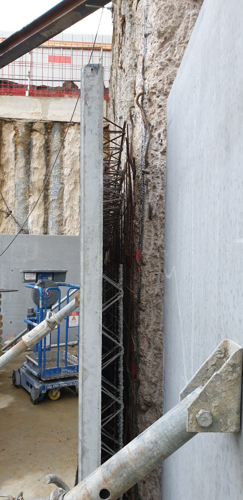 Prémur 1 face - Mur à coffrage en béton armé - SPL Prémur