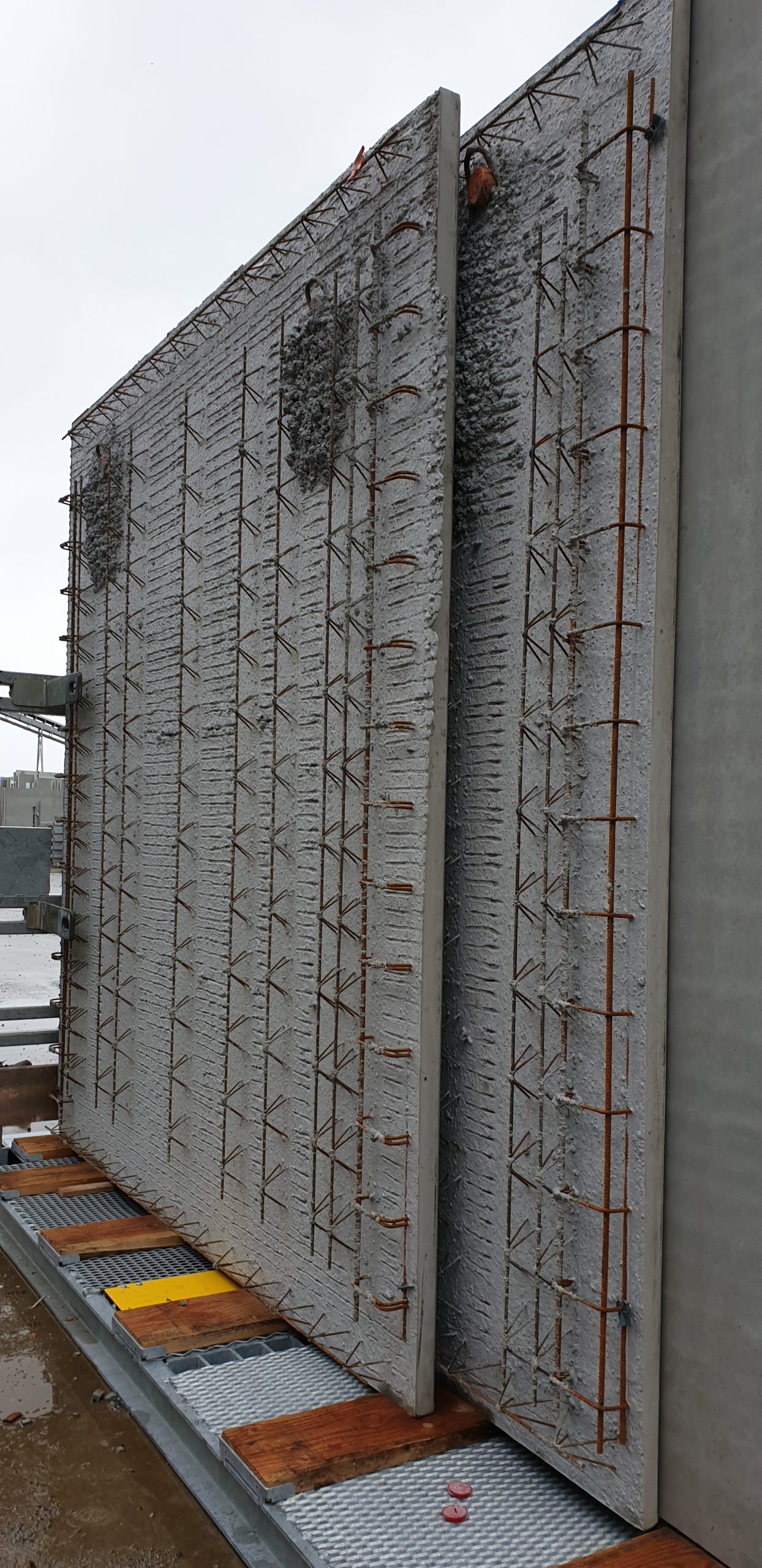 Prémur 1 face - Mur à coffrage en béton armé - SPL Prémur
